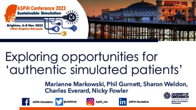 Greenwich Academic Literature Archive - Opportunities for authentic ...